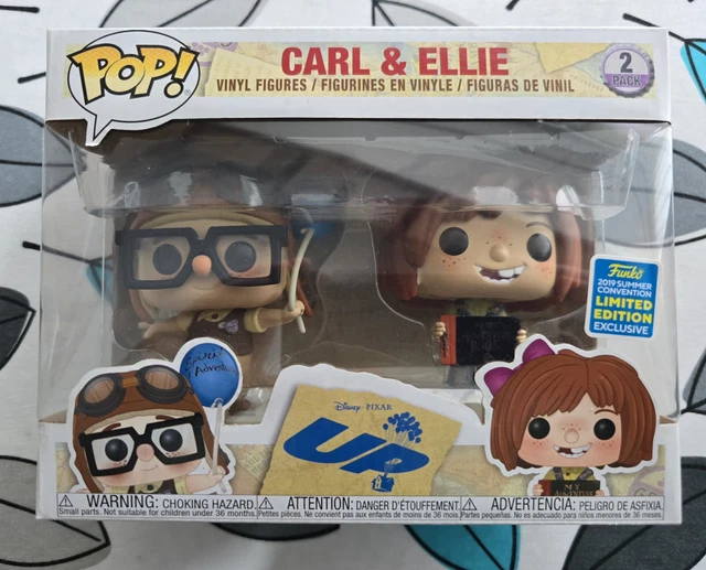 FUNKO POP! DISNEY Pixar Up Carl and Ellie 2019 Summer Convention ...