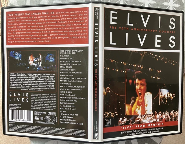 ELVIS PRESLEY: ELVIS Lives -25th Anniversary live Concert, Memphis 2002 ...