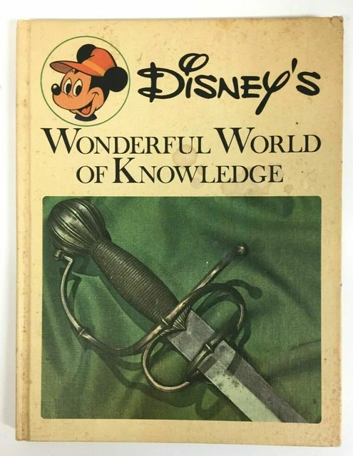 DISNEY'S WONDERFUL WORLD of Knowledge Volume 1 EUR 12,63 - PicClick FR