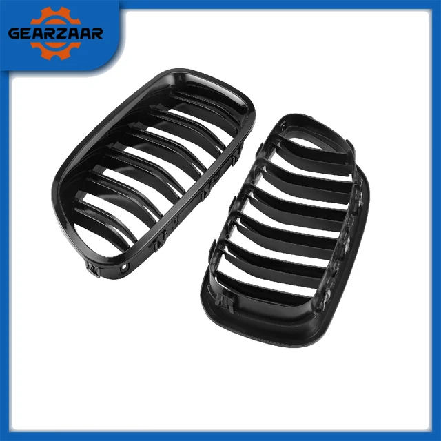 KÜHLERGRILL NIEREN DOPPELSTEG Für Bmw F10 F11 Sport Glanz Schwarz ...