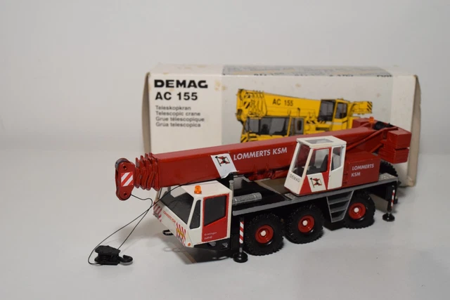 A88 1:50 CONRAD 2086 Demag Ac 155 Ac155 Telescopic Crane Lommerts ...