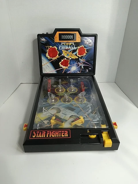 VINTAGE LCD STARFIGHTER Shooter Pinball Electronic Arcade Machine ...