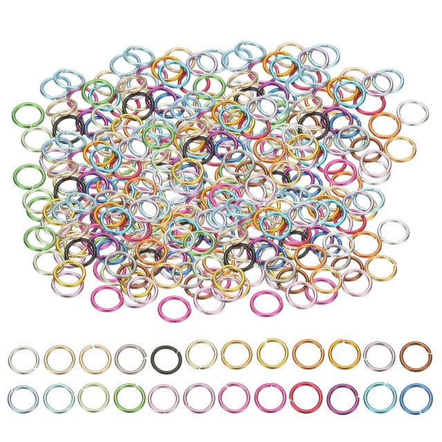 2400 PCS 6MM Circle Open Jump Rings, 24 Colors $24.97 - PicClick AU