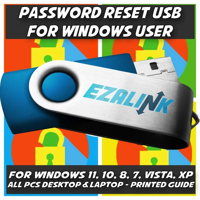 PASSWORD RESET RECOVERY USB Flash Drive For Windows PC Computer Best password-reset-recovery-usb-flash-drive-for-windows-pc-computer-best