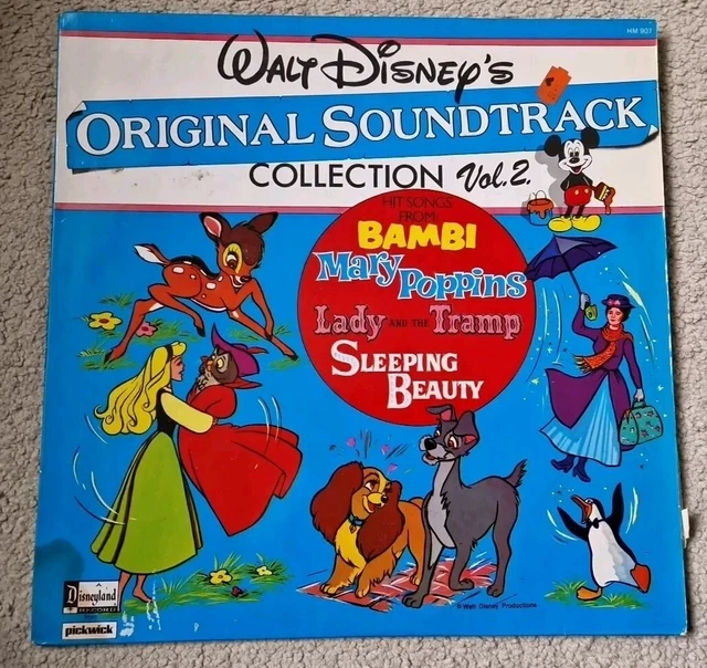 WALT DISNEY ORIGINAL Soundtrack Collection Vol 2 Soundtrack Lp £4.49 ...
