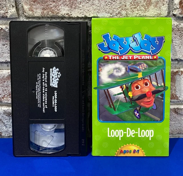 JAY JAY THE Jet Plane Loop-De-Loop(VHS 1998)VERY RARE VINTAGE ...