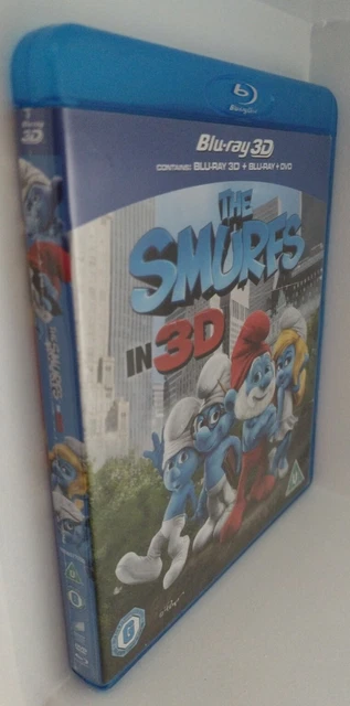 THE SMURFS 3D + 2D Blu-ray + DVD Neil Patrick Harris Katy Perry £1.23 - PicClick UK