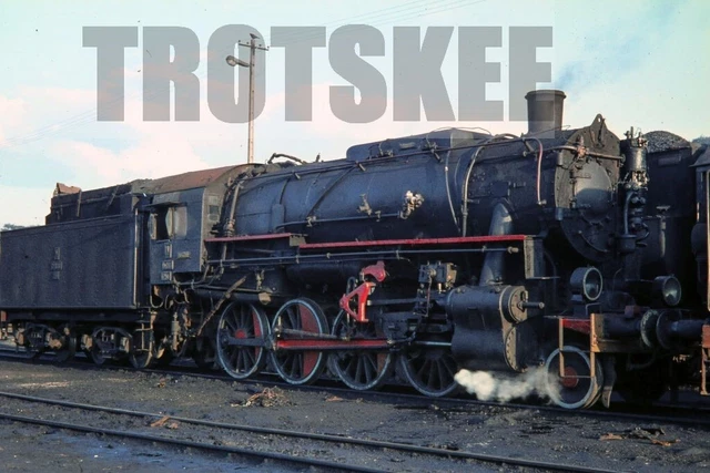 35MM SLIDE PKP Poland Railways Steam Loco TR203 256 Torun 1972 Original Polish £3.49 - PicClick UK