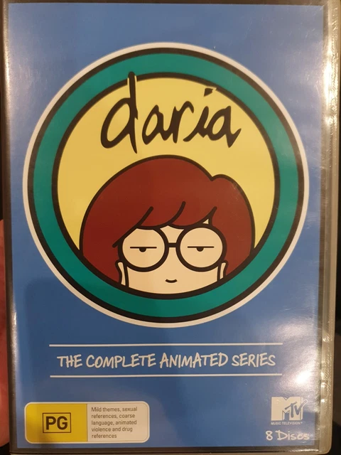 DARIA THE COMPLETE Animated Series Dvd Cartoon All Five Tv Seasons ...