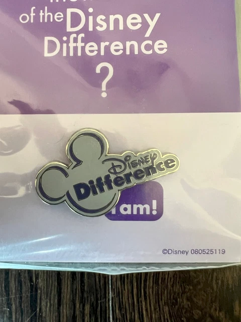 DISNEY WDW CAST Member Exclusive - Disney Difference Pin NEW ON CARD ...