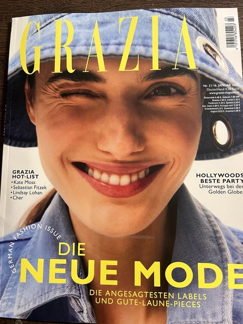 GRAZIA NR. 03 2025 MAGAZIN JANUAR 16.01.2025 neu ungelesen EUR 1,00 ...