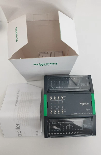 SCHNEIDER SMARTX CONTROLLER SXWDOC8HX10001 Central I/O module ...