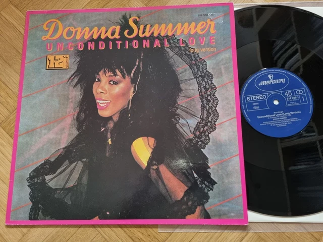 DONNA SUMMER - Unconditional Love (Long Version) 12'' Vinyl Maxi ...