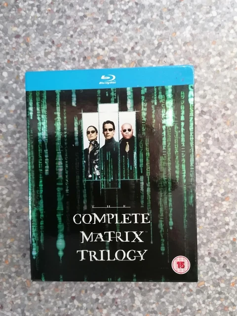 THE MATRIX THE Complete Trilogy Blu-Ray Box Set (2008) Keanu Reeves £5. ...