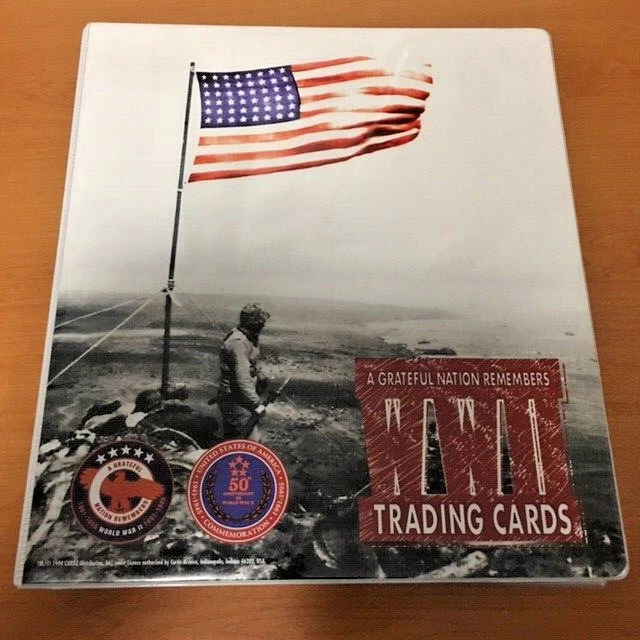 WW II A grateful nation remembers full tekchrome set by Cards 1993 plus ...