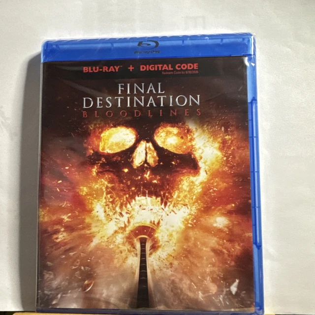 FINAL DESTINATION BLOODLINES (Blu-ray & Digital, 2025) $22.00 - PicClick