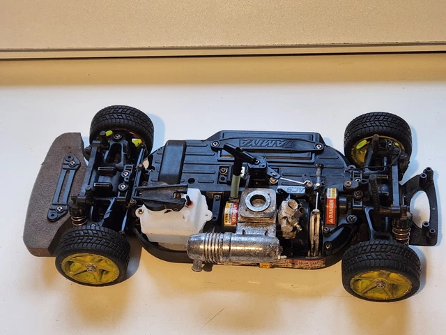 VINTAGE TAMIYA RC nitro car Untested Sold For Parts £51.00 - PicClick UK