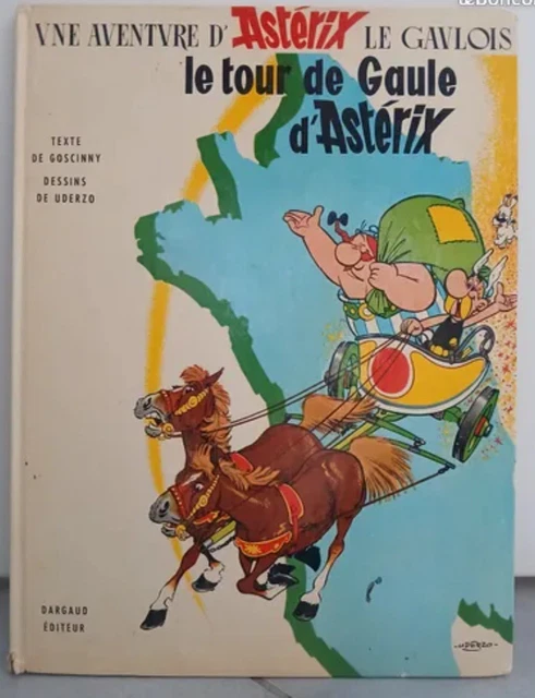 BANDE DESSINÉE LE Tour De Gaule D'Asterix Edition d'origine 1972 EUR 14 ...