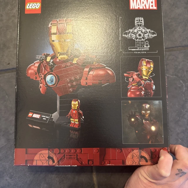 LEGO MARVEL IRON Man MK4 Bust 76327 Infinity Saga - Brand New & Sealed ...