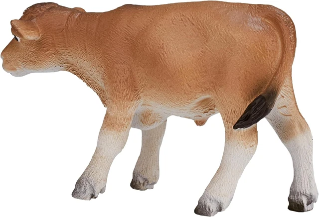 MOJO JERSEY CALF standing Farm Animal Cow Model Toy Figure EUR 12,81 ...