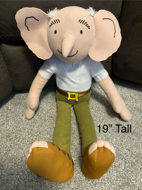 BFG THE BIG Friendly Giant Plush 19” Roald Dahl Soft Toy Rainbow ...