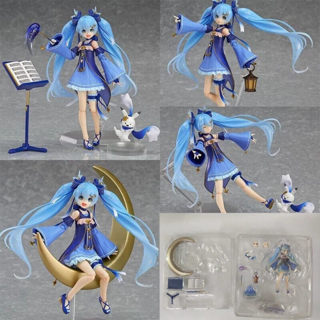 6& ANIME VIRTUAL Singer Hatsune Miku Figma EX-037 Action Figure Gift ...
