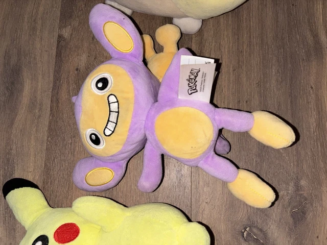 POKEMON SOFT PLUSH Toy Bundle - Pikachu Aipom Yanper Emolga Kids ...