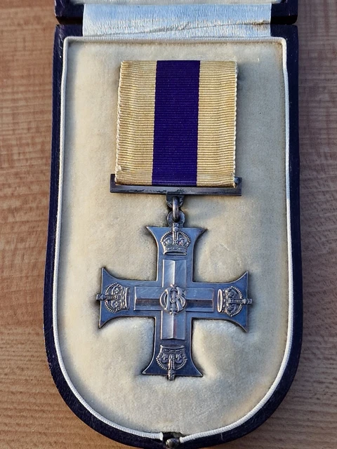 WW1 GEORGE V 1914 Military Cross (Mc) Medal & Original Fitted Case ...