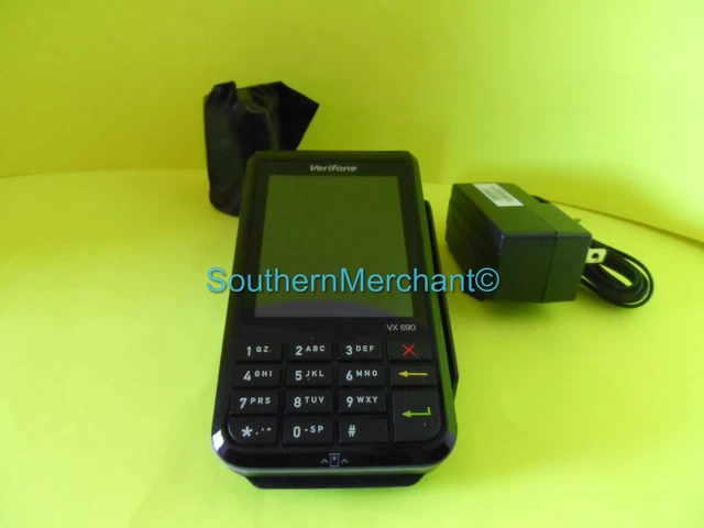 VERIFONE VX690 - 3G/BT/WIFI Credit Card Terminal P/N: M260-753-C6-USA ...