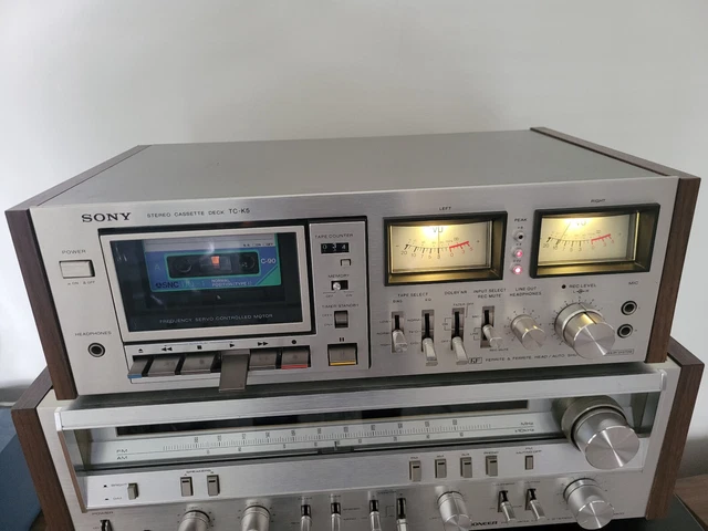 VINTAGE SONY TC-K5 cassette deck - made in Japan £156.59 - PicClick UK