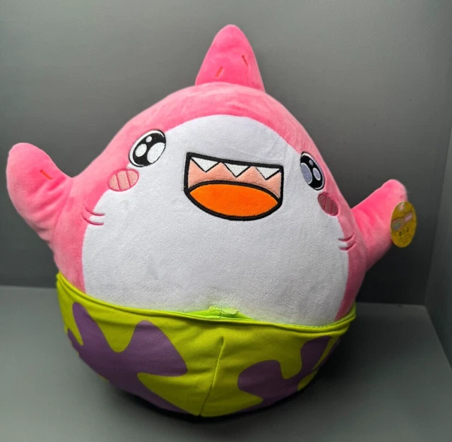 GREAT GENUINE LANKYBOX SpongeBob SquarePants Patrick/Thicc Shark Plush ...