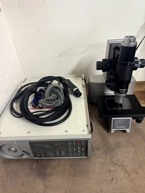 KEYENCE VH-7000C MICROSCOPE w/ VH-Z450 Lens & Stand – Tested via D-Sub ...
