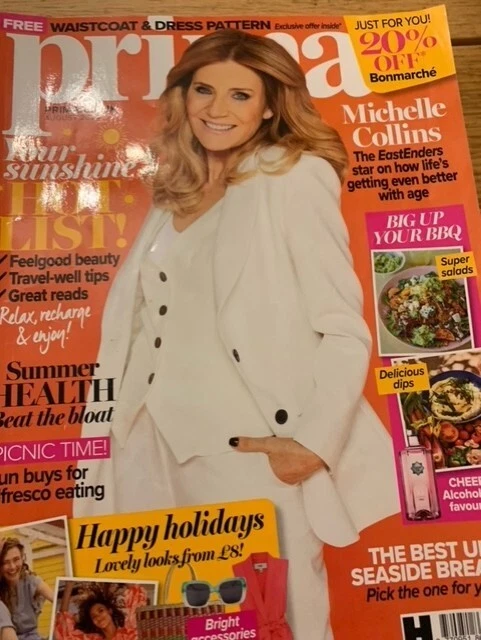 PRIMA MAGAZINE AUGUST 2024 ~ Michelle Collins Cover Feature And ...