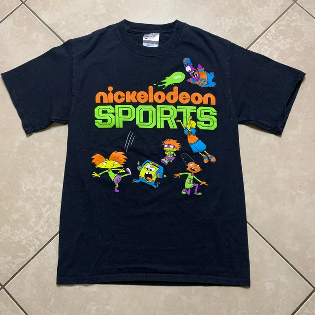 NICKELODEON SPORTS 90'S Doug Hey Arnold Rugrats Nicktoons T-shirt Small ...