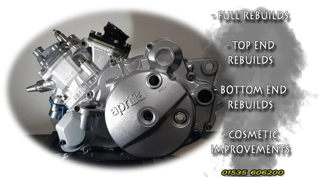 APRILIA RS125 RS 125 Engine Rebuild Service *****READ DESCRIPTION ...