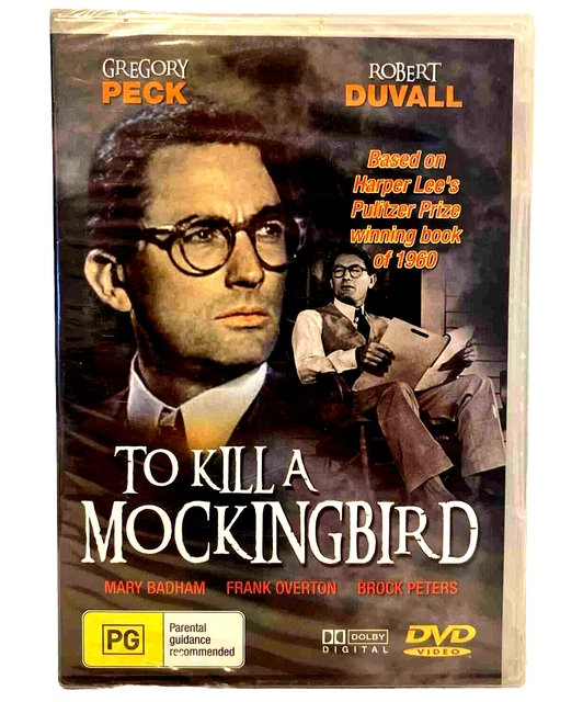 TO KILL A Mockingbird Bird DVD Gregory Peck - All Regions Brand New ...