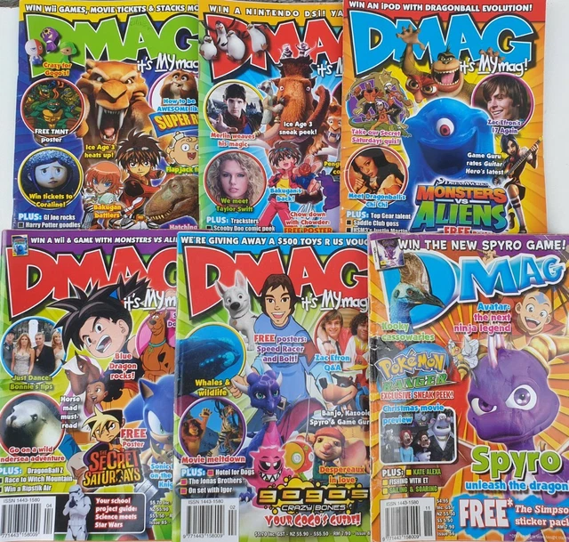6 X KIDS Magazines DMAG Magazines 2006 - 2009 $16.00 - PicClick AU