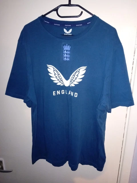 CASTORE ENGLAND CRICKET Supporters T Shirt Size XL £13.45 - PicClick UK