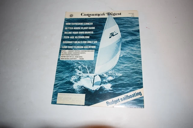 LOT DE MAGAZINES Consumer Digest - Années 1973 - 1974 - 1975 - Lot De 9 ...