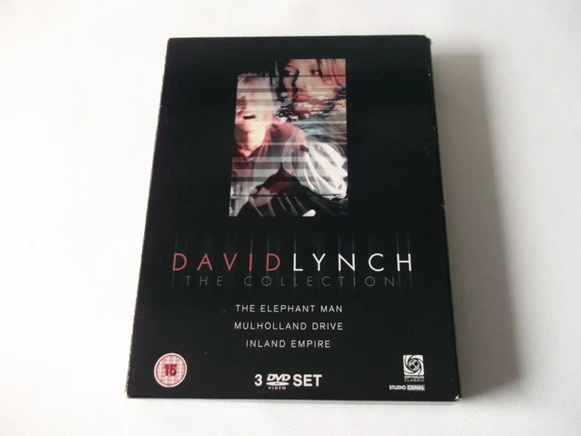 DAVID LYNCH COLLECTION Boxset Dvds Elephant Man Mulholland Drive Inland ...