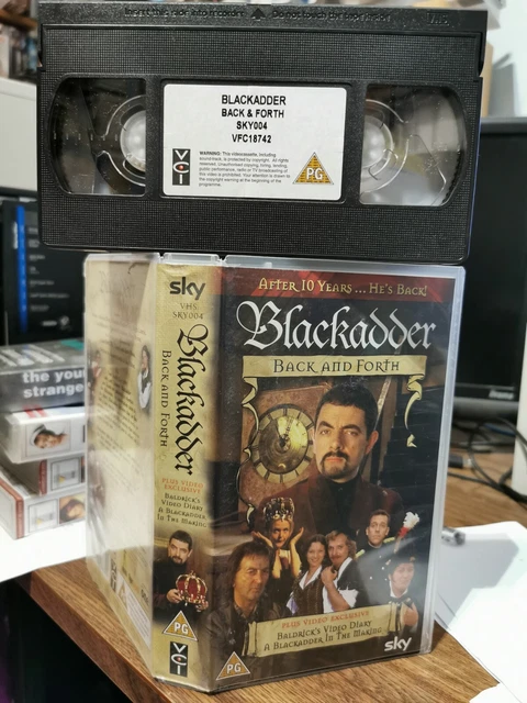 BLACKADDER BACK AND Forth- VHS tape. Rowan Atkinson £2.00 - PicClick UK