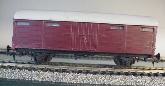 OO GAUGE FINESCALE Kit Built Parkside Pc33 Br/Lms 4 Wheel Cct Van (Lot ...