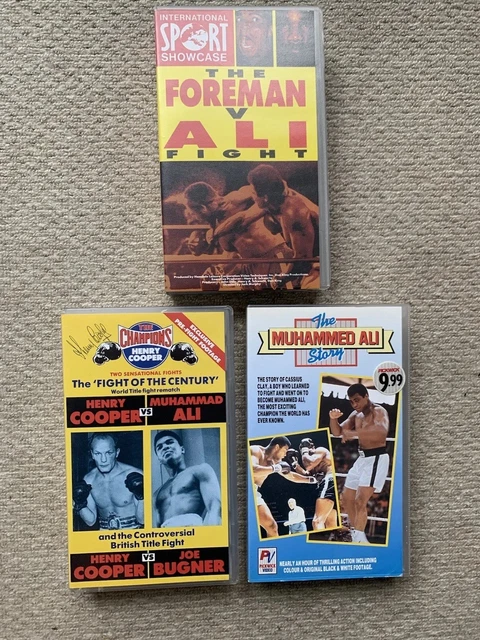 MUHAMMED ALI VHS Video Tape Bundle x 3 £9.99 - PicClick UK