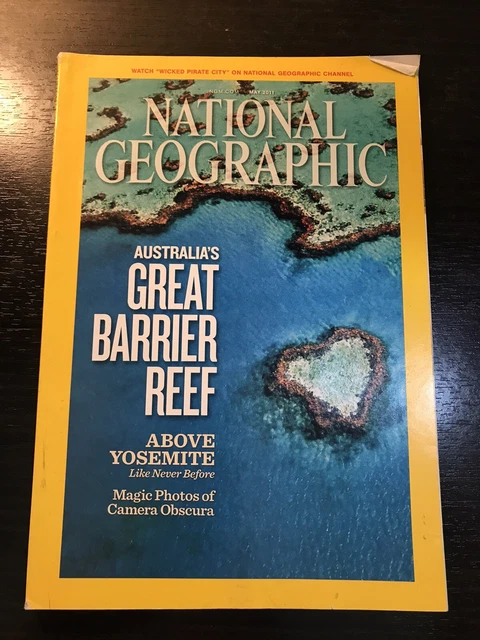 NATIONAL GEOGRAPHIC MAGAZINE “Australia’s Great Barrier Reef”May 2011 £ ...