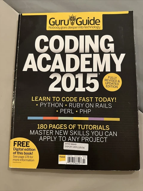 GURU GUIDE CODING Academy Magazine 2015. £23.48 - PicClick UK
