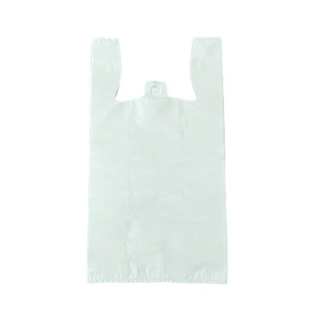 REUSABLE MEDIUM HEAVY Duty Plastic Singlet Bags Shopping Checkout Bag ...