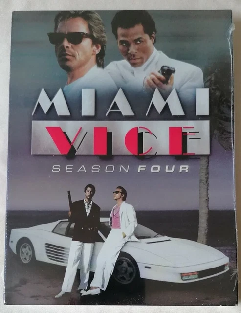 DVD - *NEW / Sealed* Miami Vice The Complete Season Four *R1 NTSC US ...