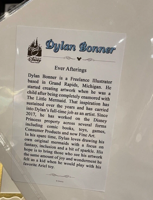 DISNEY PARKS DISNEY Princesses Ever Afterings Deluxe Print by Dylan ...