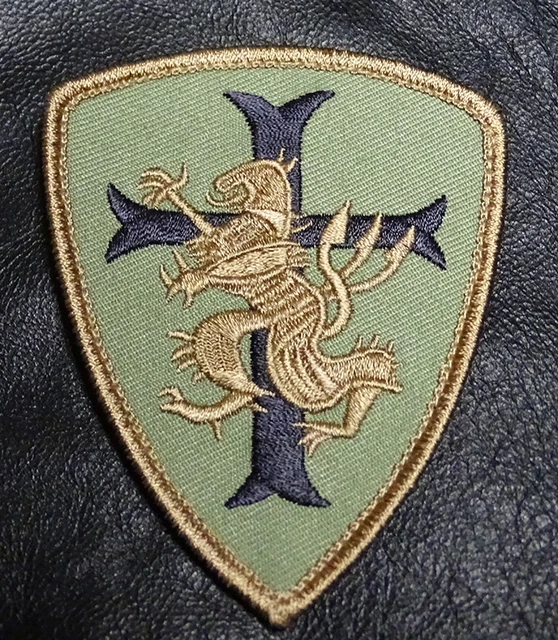 Devgru Lion Cross Seal Team 6 Navy Seal Combat Shield Patch Crochet 7478