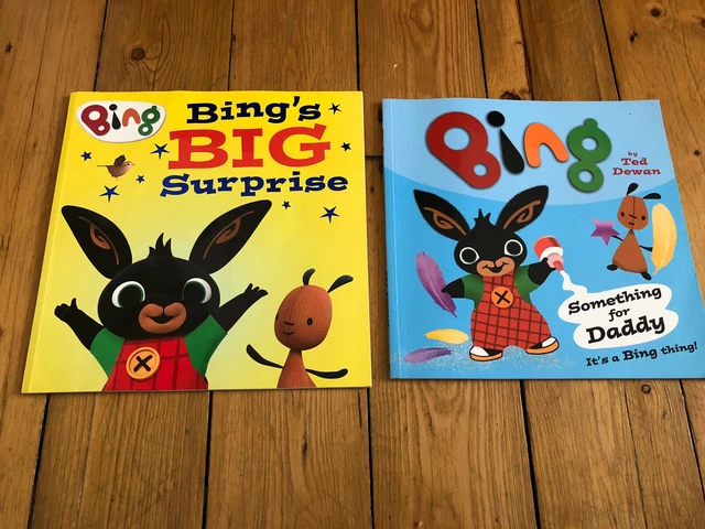 CBEEBIES BING STORY Book Bundle x2 Big Surprise Something For Daddy £4. ...